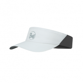 Daszek sportowy BUFF GO VISOR SOLID WHITE - sklep polarsport.pl