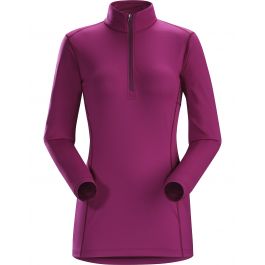 Koszulka ARC'TERYX PHASE AR ZIP NECK LS WOMEN'S - Sklep Polarpsort