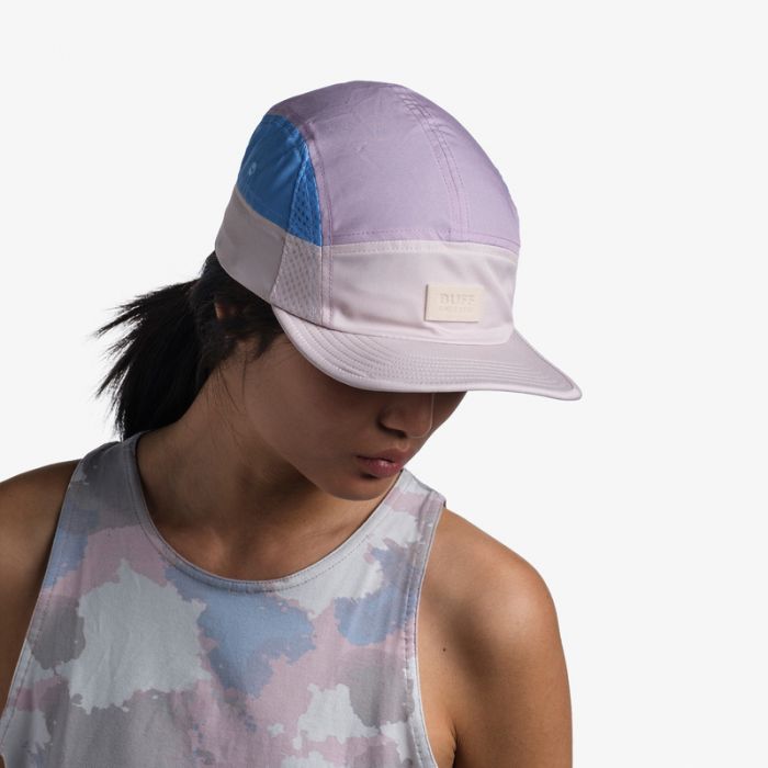 Czapka z daszkiem BUFF 5 PANELS GO CAP DOMUS ROSÉ - sklep górski Polarsport