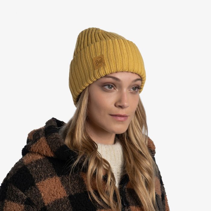 Czapka BUFF MERINO WOOL KNITTED ERVIN HONEY - sklep polarsport