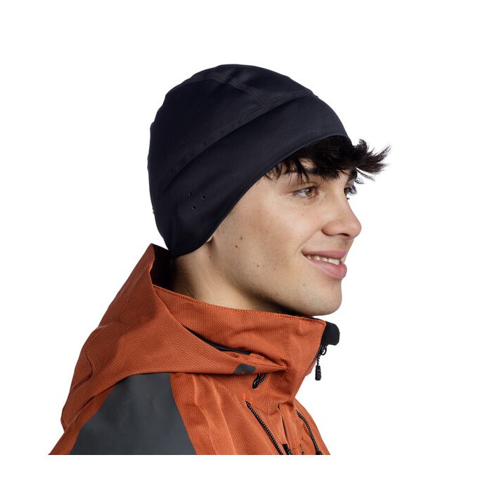 Czapka zimowa BUFF WINDPROOF BEANIE SOLID / BLACK - sklep Polarsport.pl