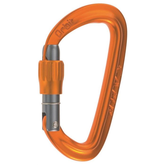 Karabinek CAMP ORBIT LOCK 3 PACK ORANGE (293001) - sklep polarsport
