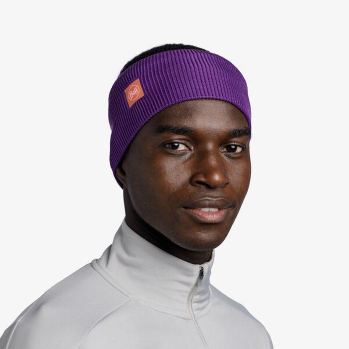 Opaska sportowa BUFF CROSSKNIT PURPLE - sklep polarsport.pl
