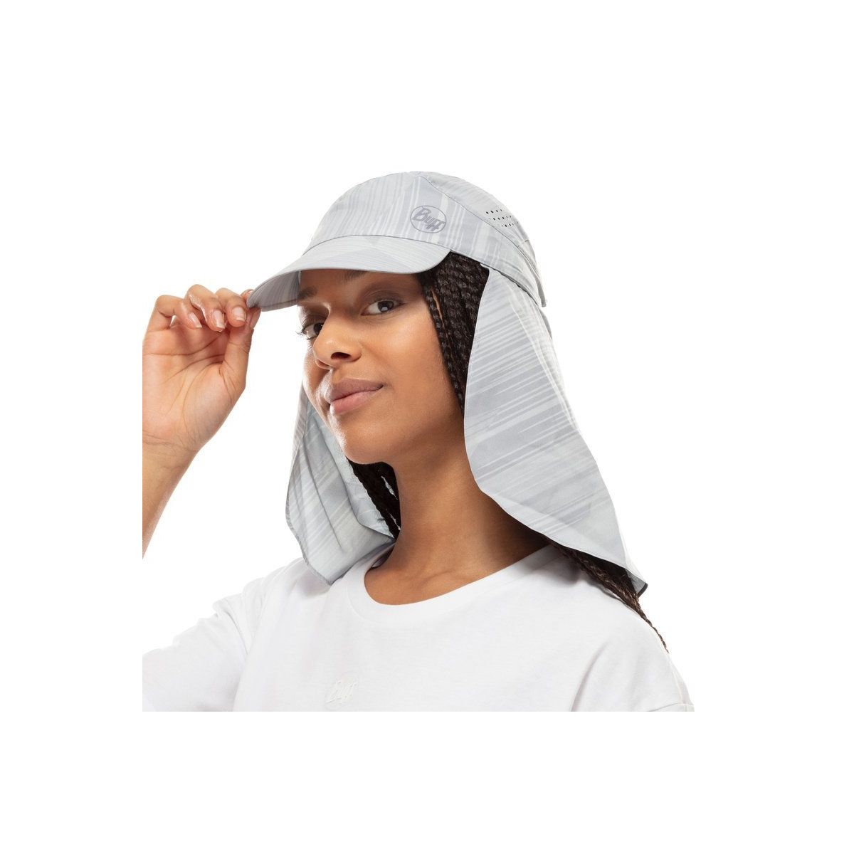 Czapka BUFF PACK SAHARA CAP GREVERS LIGHT GREY sklep Polarsport