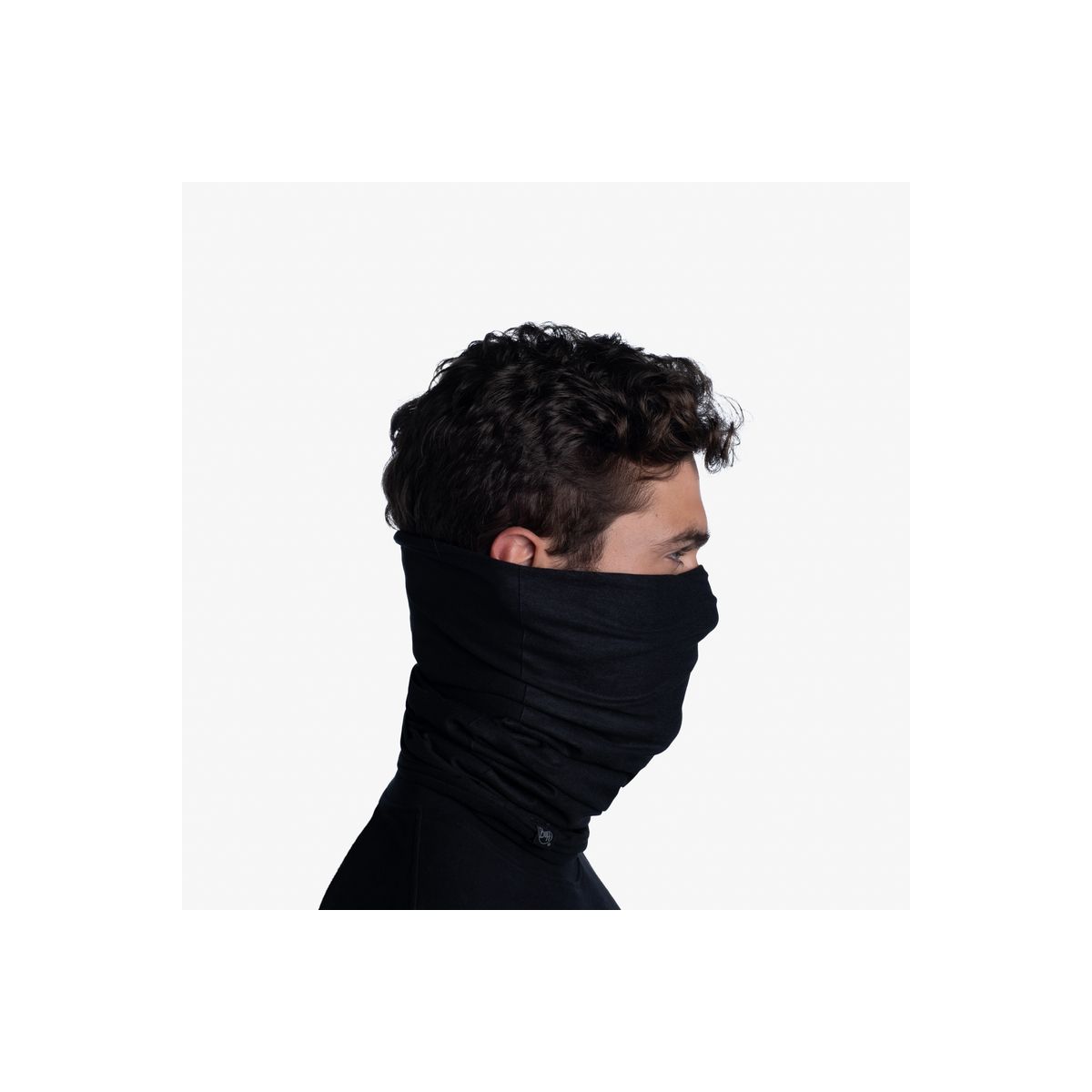 Chusta BUFF REVERSIBLE POLAR SOLID BLACK- sklep polarsport