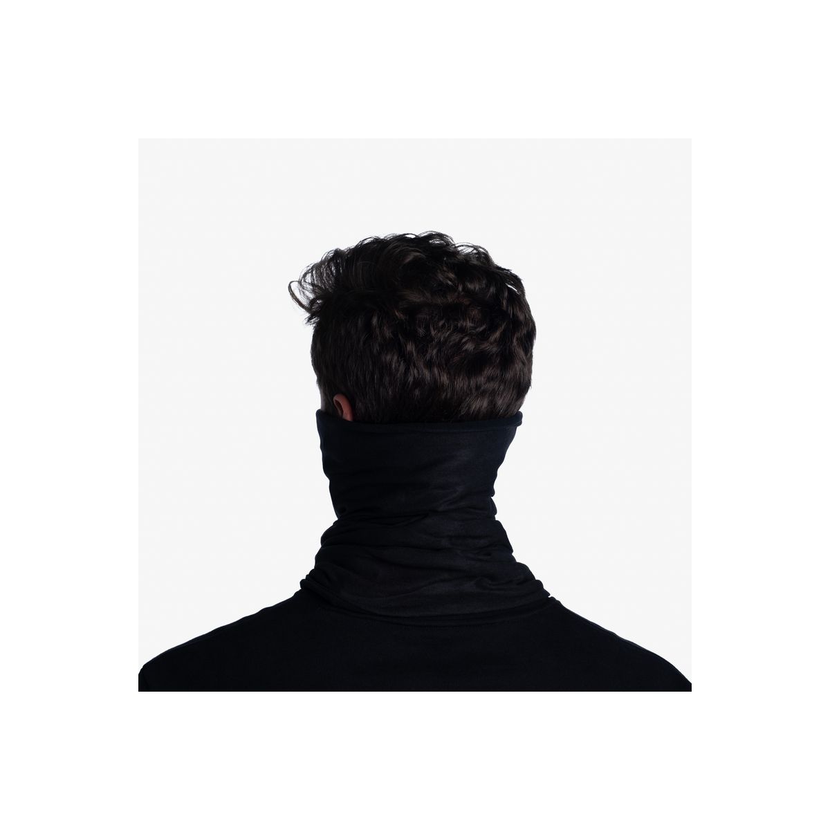 Chusta BUFF REVERSIBLE POLAR SOLID BLACK- sklep polarsport