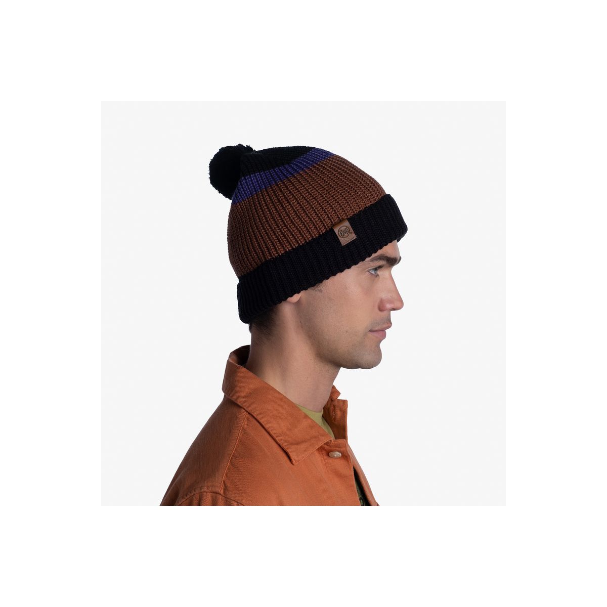 Czapka zimowa BUFF KNITTED ELON BLACK - sklep górski polarsport