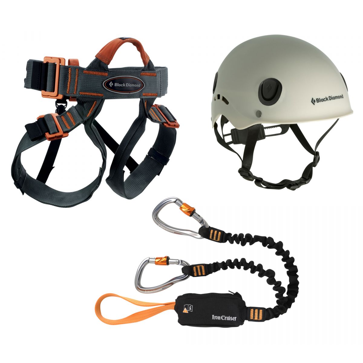 Zestaw BLACK DIAMOND IRON CRUISER VIA FERRATA PACKAGE - Sklep Polarsport