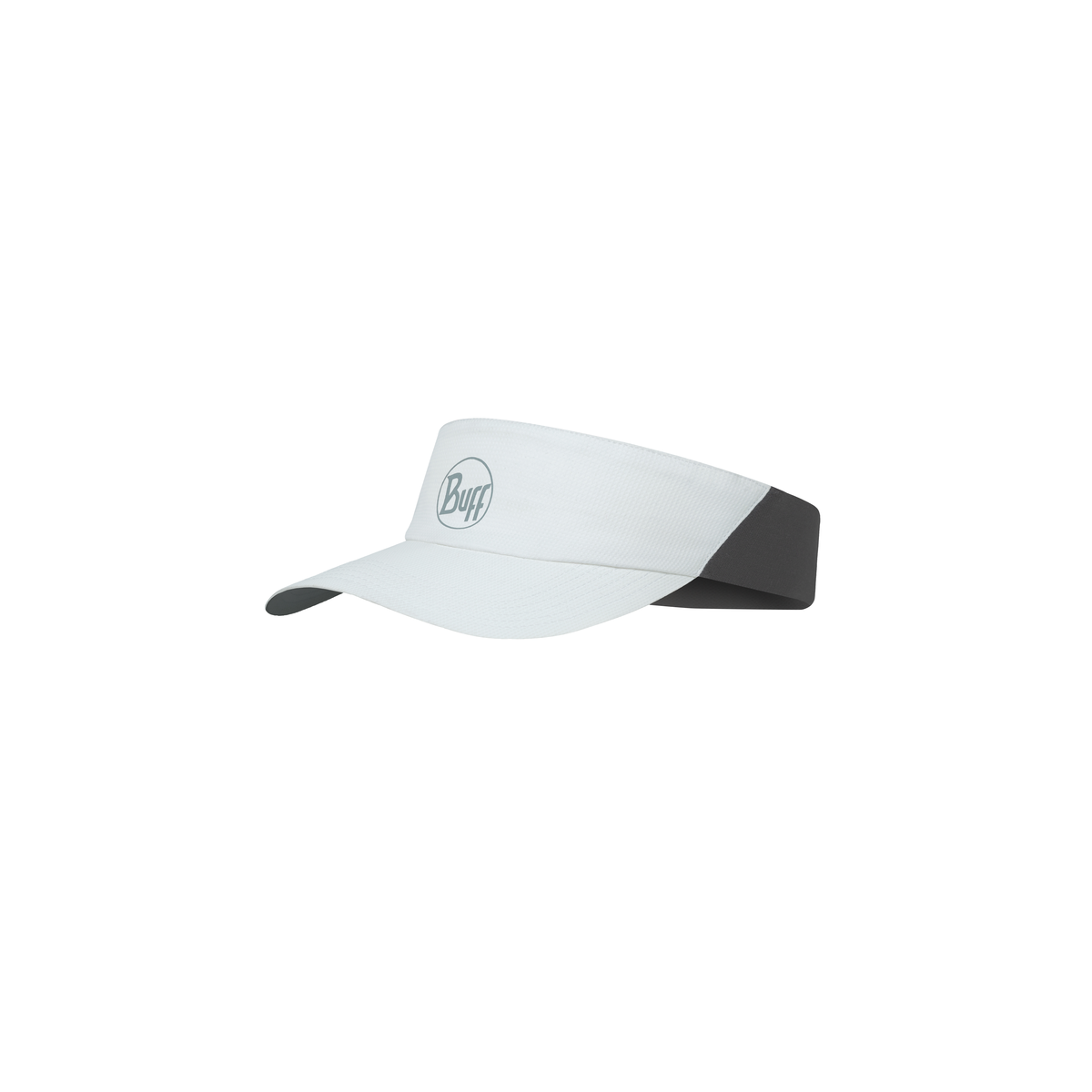 Daszek sportowy BUFF GO VISOR SOLID WHITE - sklep polarsport.pl