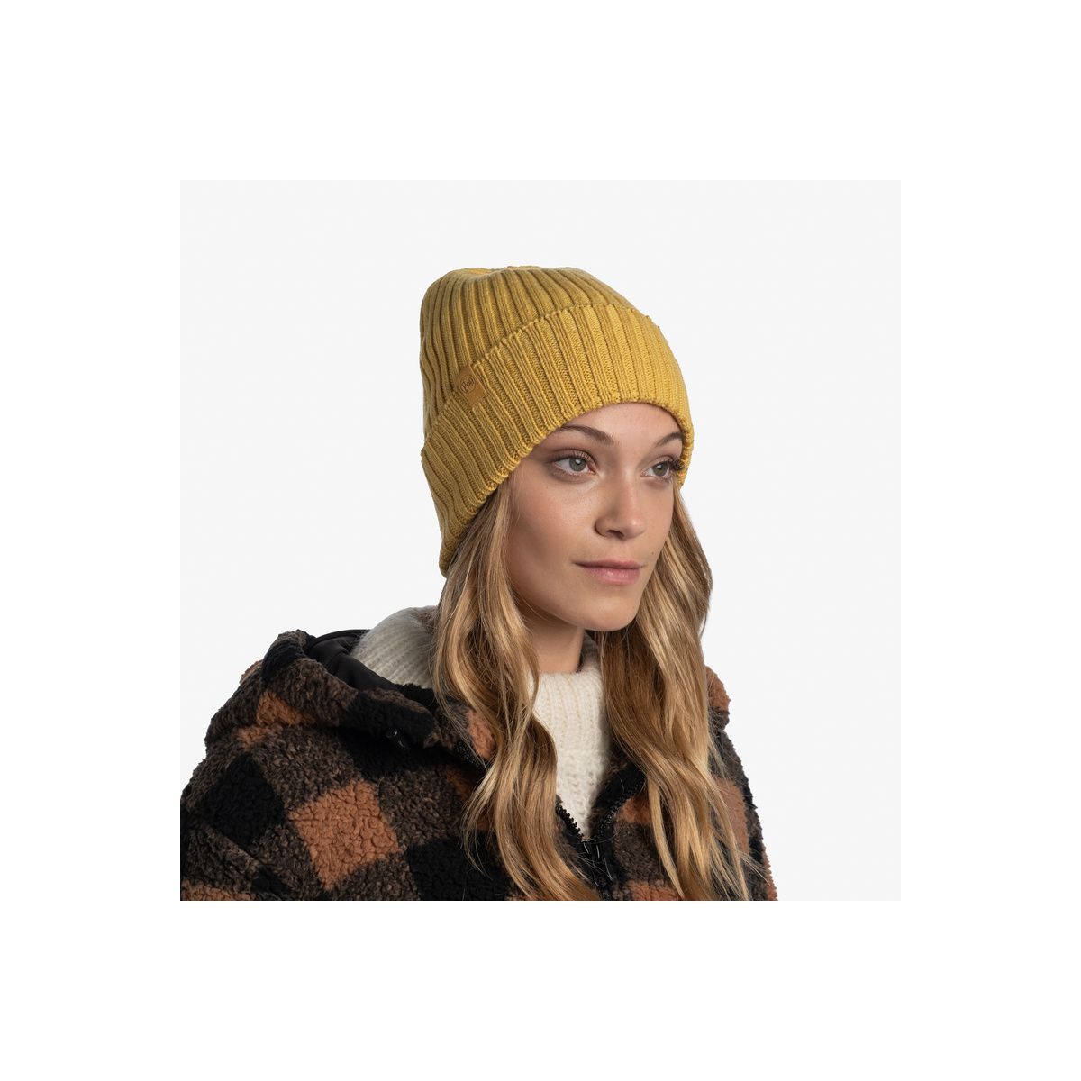 Czapka BUFF WOOL KNITTED NORVAL HONEY - sklep polarsport.pl