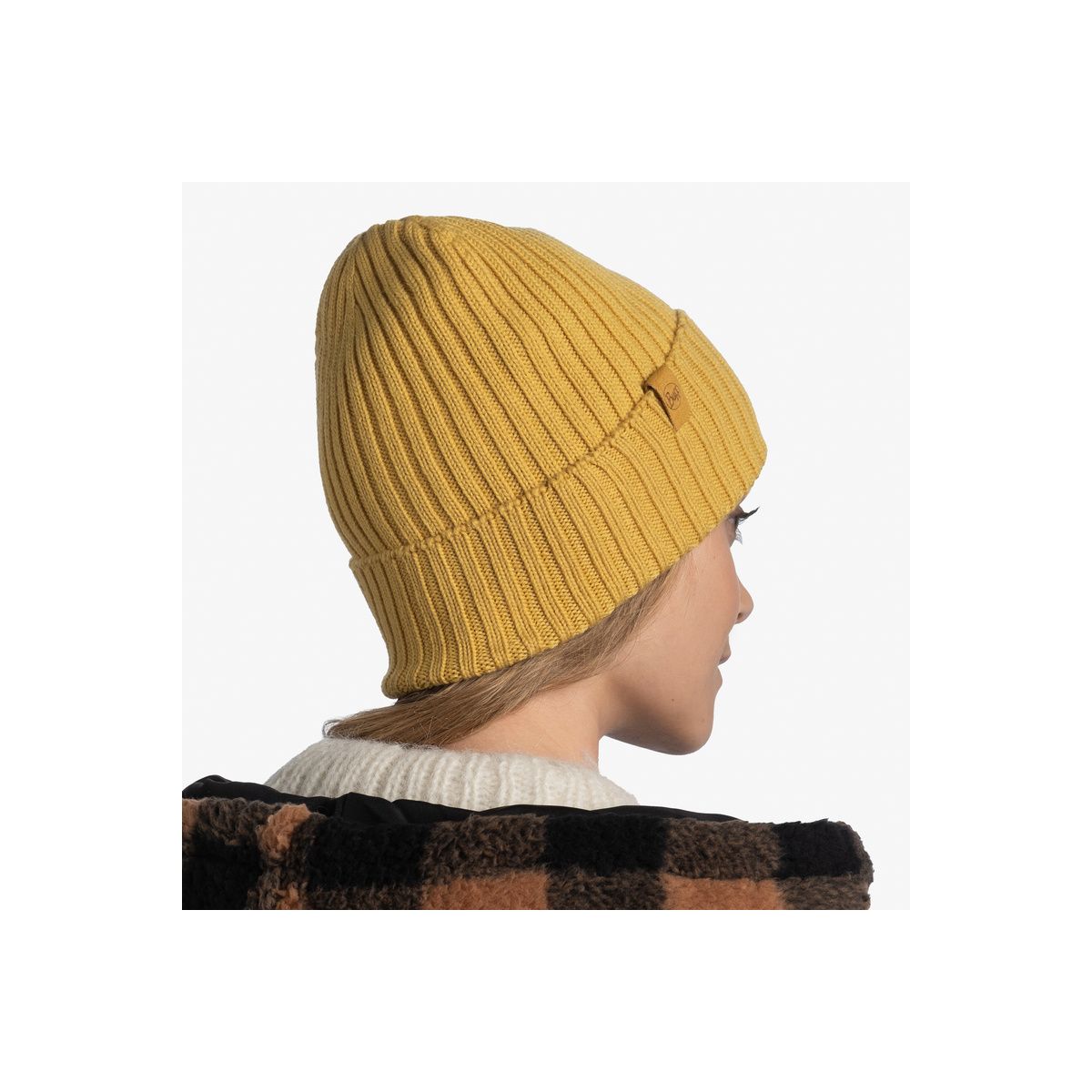 Czapka BUFF WOOL KNITTED NORVAL HONEY - sklep polarsport.pl