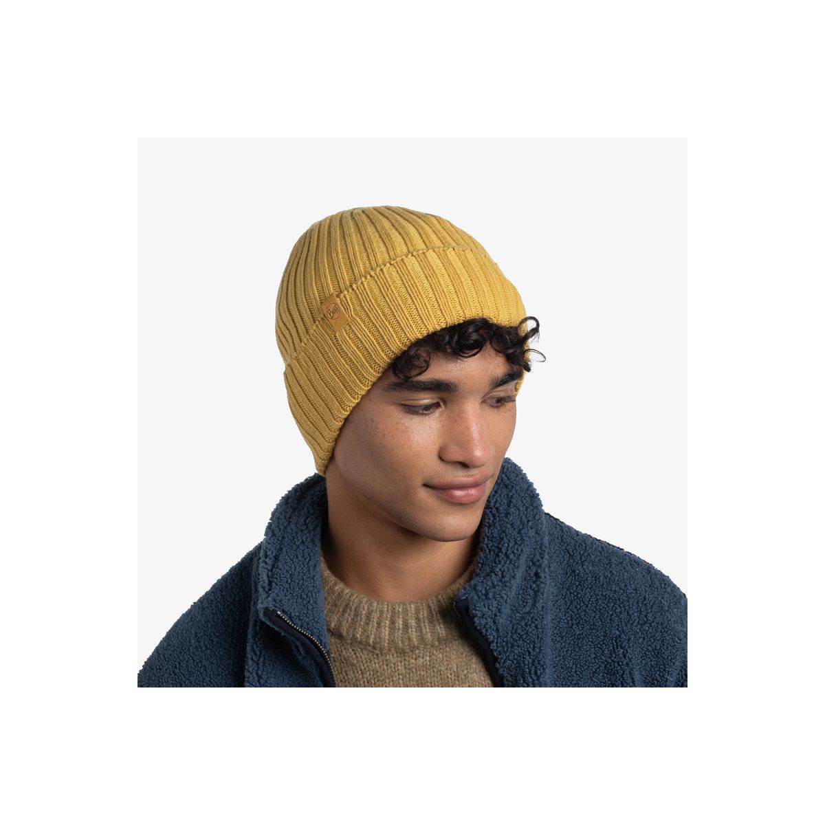 Czapka BUFF WOOL KNITTED NORVAL HONEY - sklep polarsport.pl