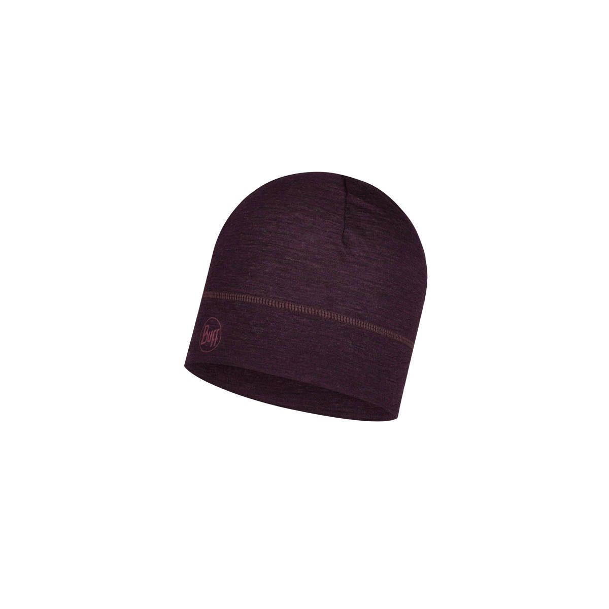 Czapka BUFF WOOL LIGHTWEIGHT SOLID DEEP PURPLE - sklep polarsport