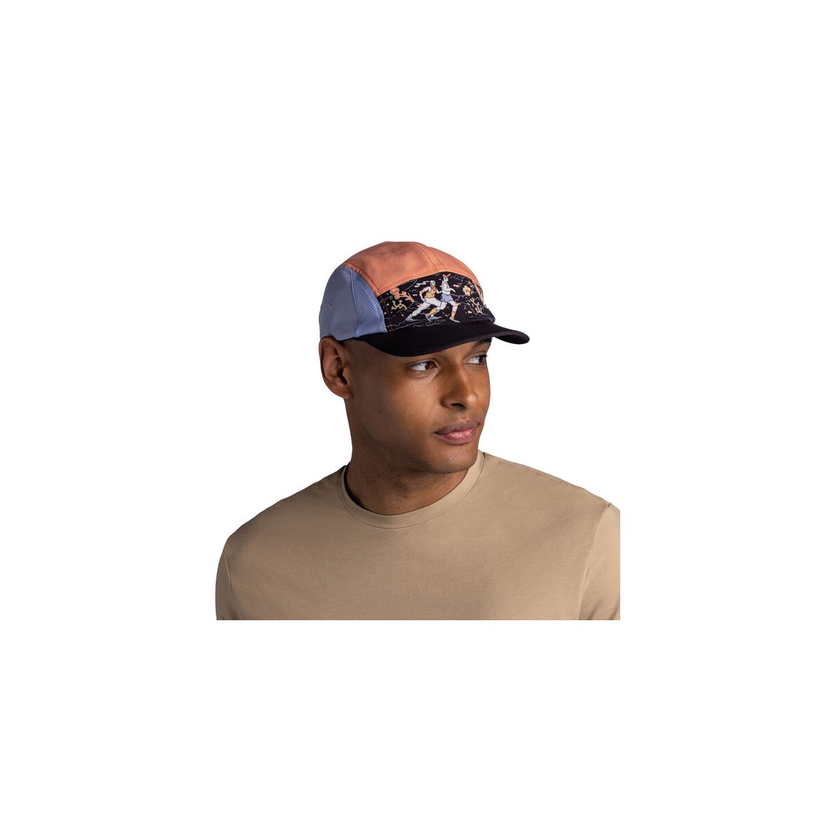 Czapka z daszkiem BUFF 5 PANEL GO CAP POW RUNNING MULTI - sklep górski ...
