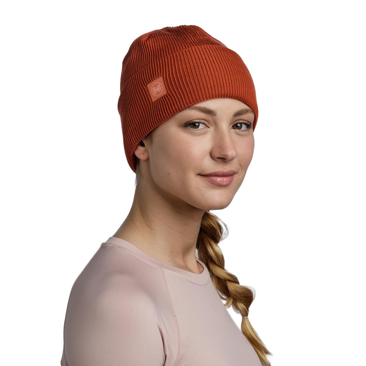 Czapka zimowa BUFF CROSSKNIT CINNAMON - sklep Polarsport