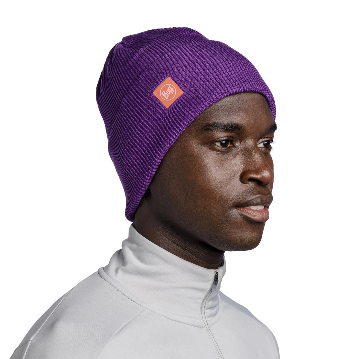 Czapka zimowa BUFF CROSSKNIT PURPLE - sklep internetowy Polarsport