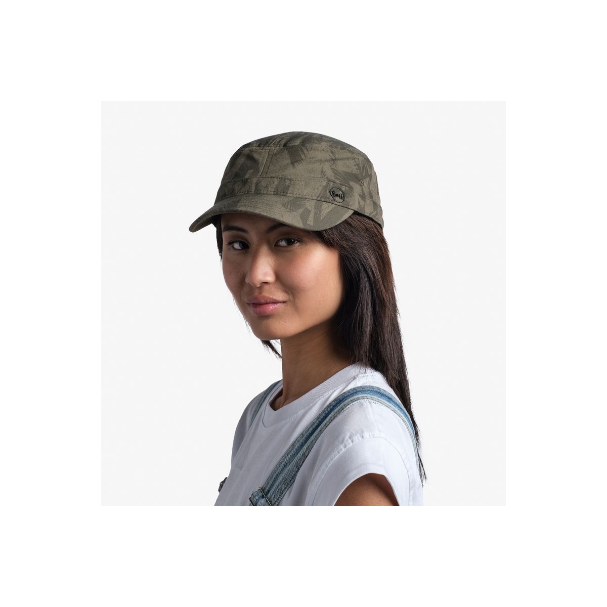 Czapka z daszkiem BUFF MILITARY CAP AÇAI KHAKI - sklep Polarsport.pl