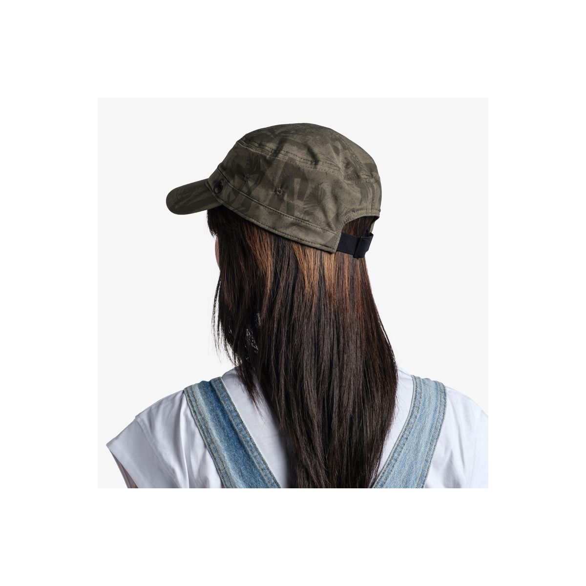 Czapka z daszkiem BUFF MILITARY CAP AÇAI KHAKI - sklep Polarsport.pl