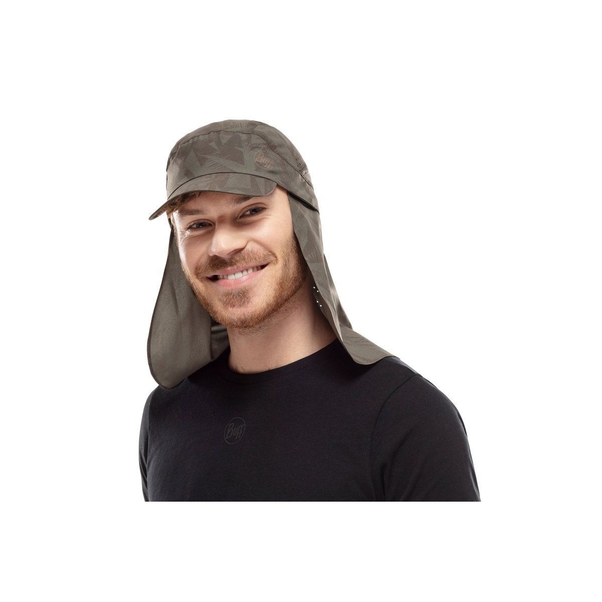 Czapka legionówka BUFF PACK SAHARA CAP AÇAI KHAKI - sklep Polarsport.pl