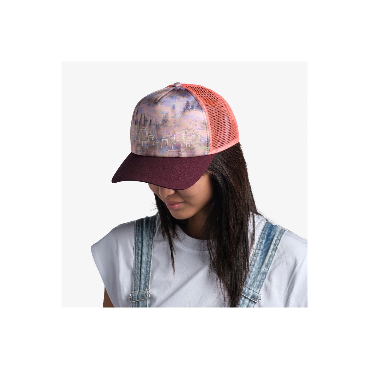 Czapka z daszkiem BUFF TRUCKER CAP DERAMA MULTI - sklep Polarsport.pl