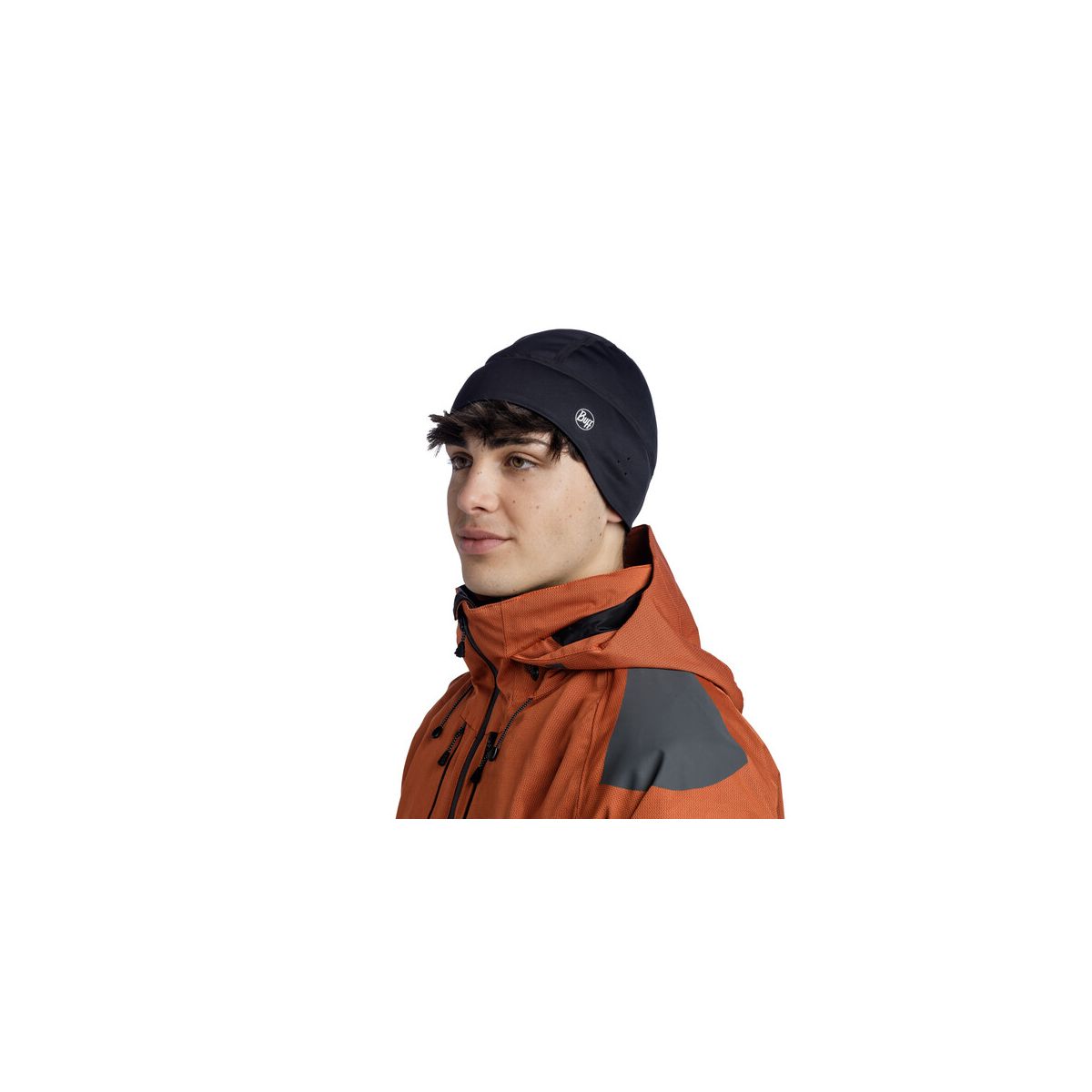 Czapka zimowa BUFF WINDPROOF BEANIE SOLID / BLACK - sklep Polarsport.pl