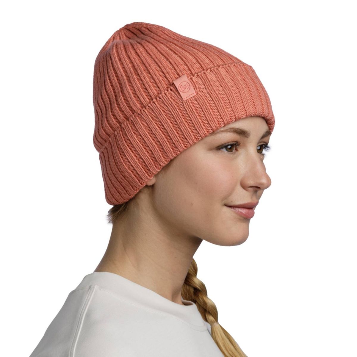 Czapka zimowa BUFF WOOL KNIT NORVAL CRIMSON - sklep Polarsport