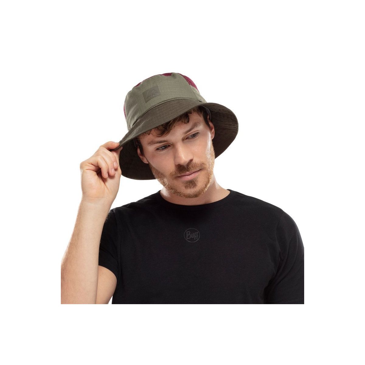 Kapelusz turystyczny BUFF SUN BUCKET HAT KHAKI - sklep Polarsport.pl