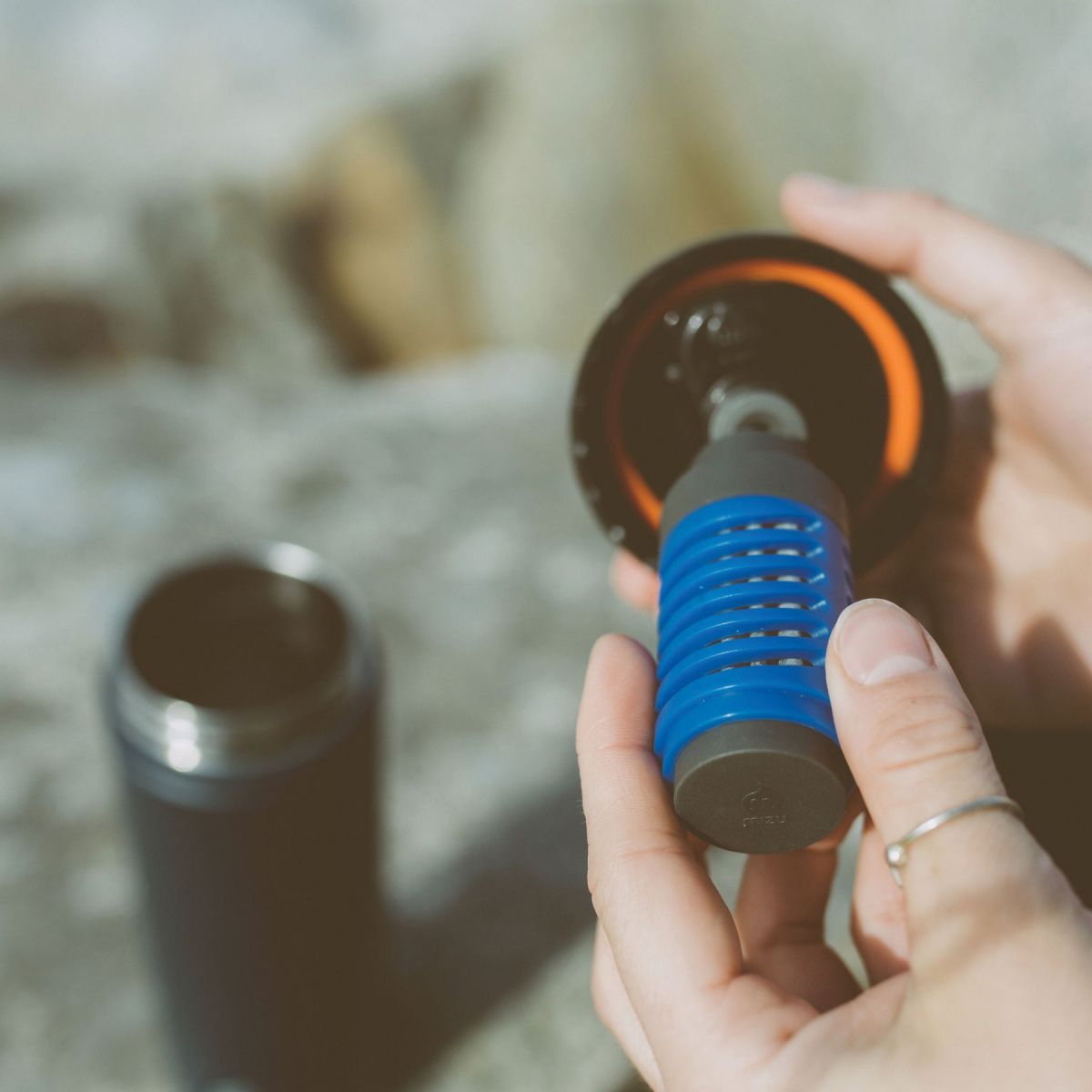 Kubek termiczny z filtrem do wody MIZU 360 V7 EVERYDAY KIT 620ML - sklep polarsport