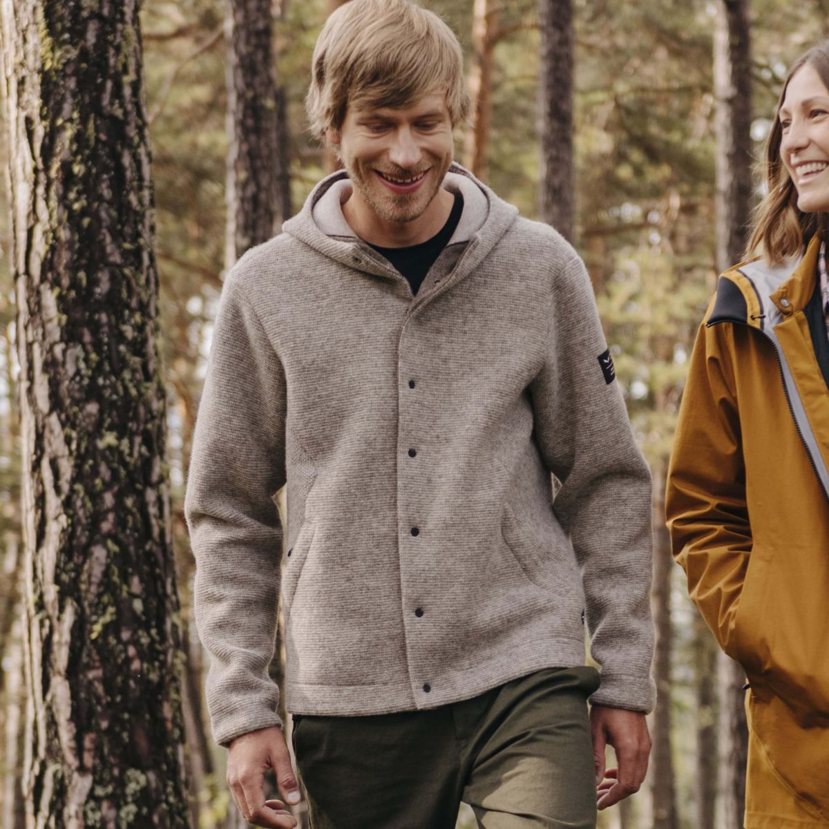 Kurtka męska SALEWA SARNER UNDYED WOOL HD - sklep Polarsport.pl