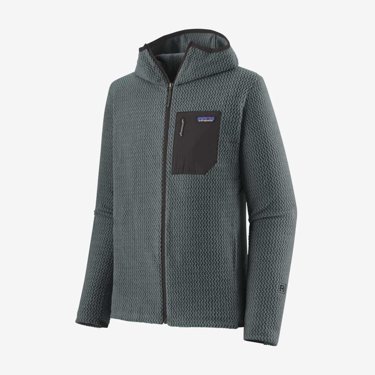 Kurtka męska polarowa PATAGONIA R1 AIR FULL-ZIP HOODY- Sklep Polarsport