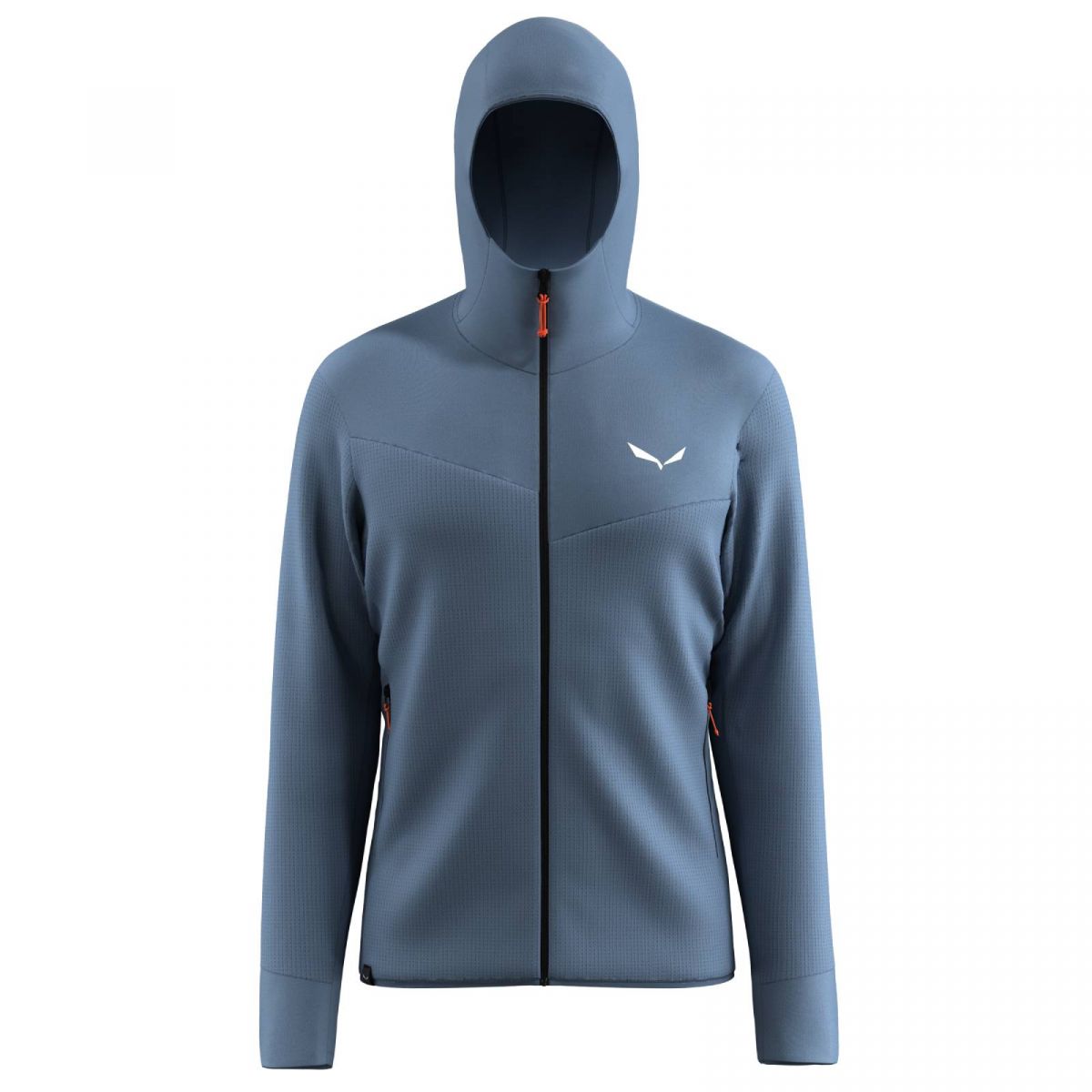 Kurtka męska polarowa SALEWA PUEZ WAFFLE HYBRID PL HOODY - sklep górski ...