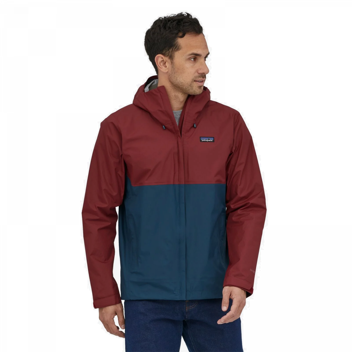 Kurtka męska PATAGONIA TORRENTSHELL 3L TIDEPOOL BLUE - sklep Polarsport