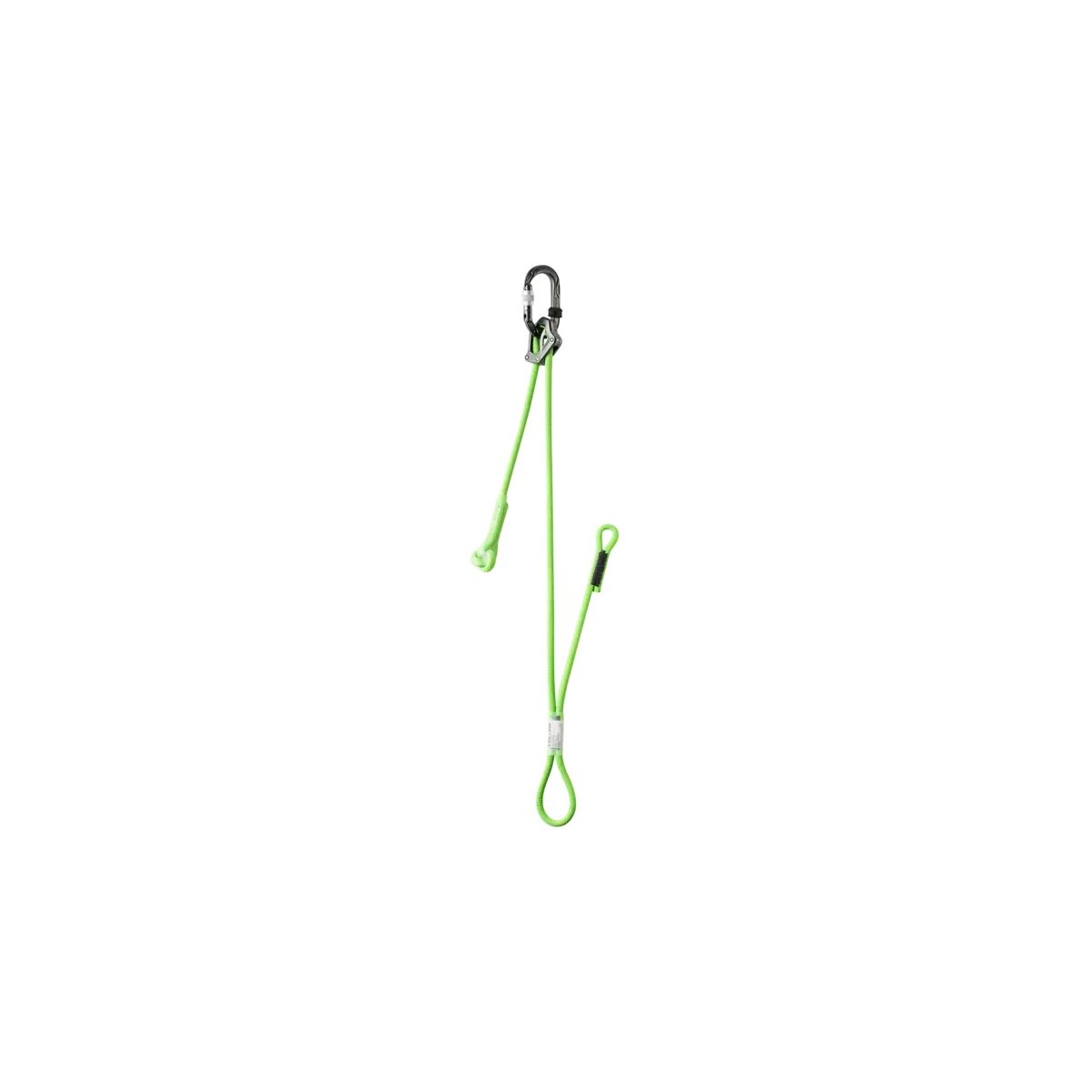 Lonża EDELRID SWITCH DOUBLE ADJUST 120 N.GREEN_sklep Polar Sport