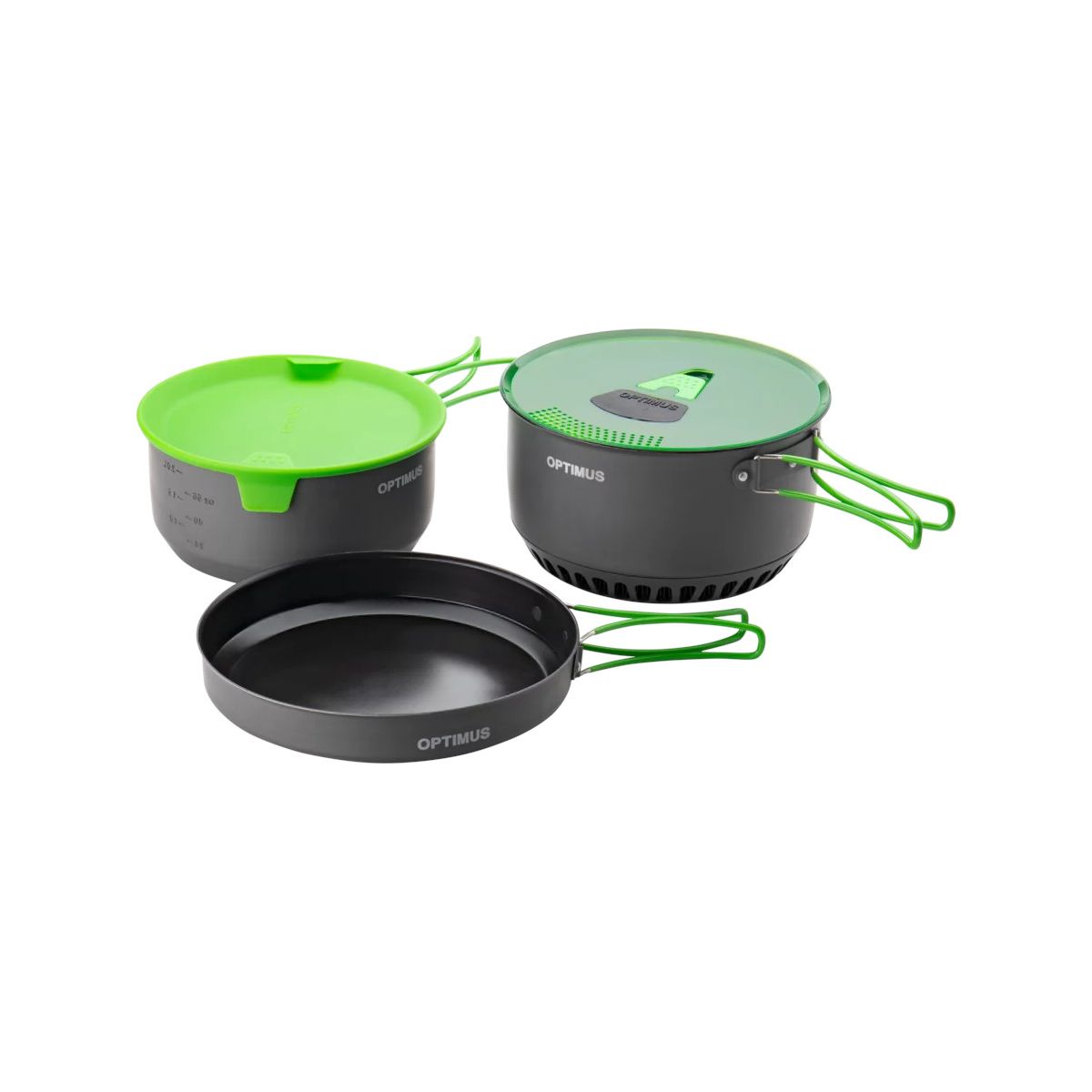 Zestaw naczyń turystycznych OPTIMUS TERRA CAMP 4 COOKING POT SET ...