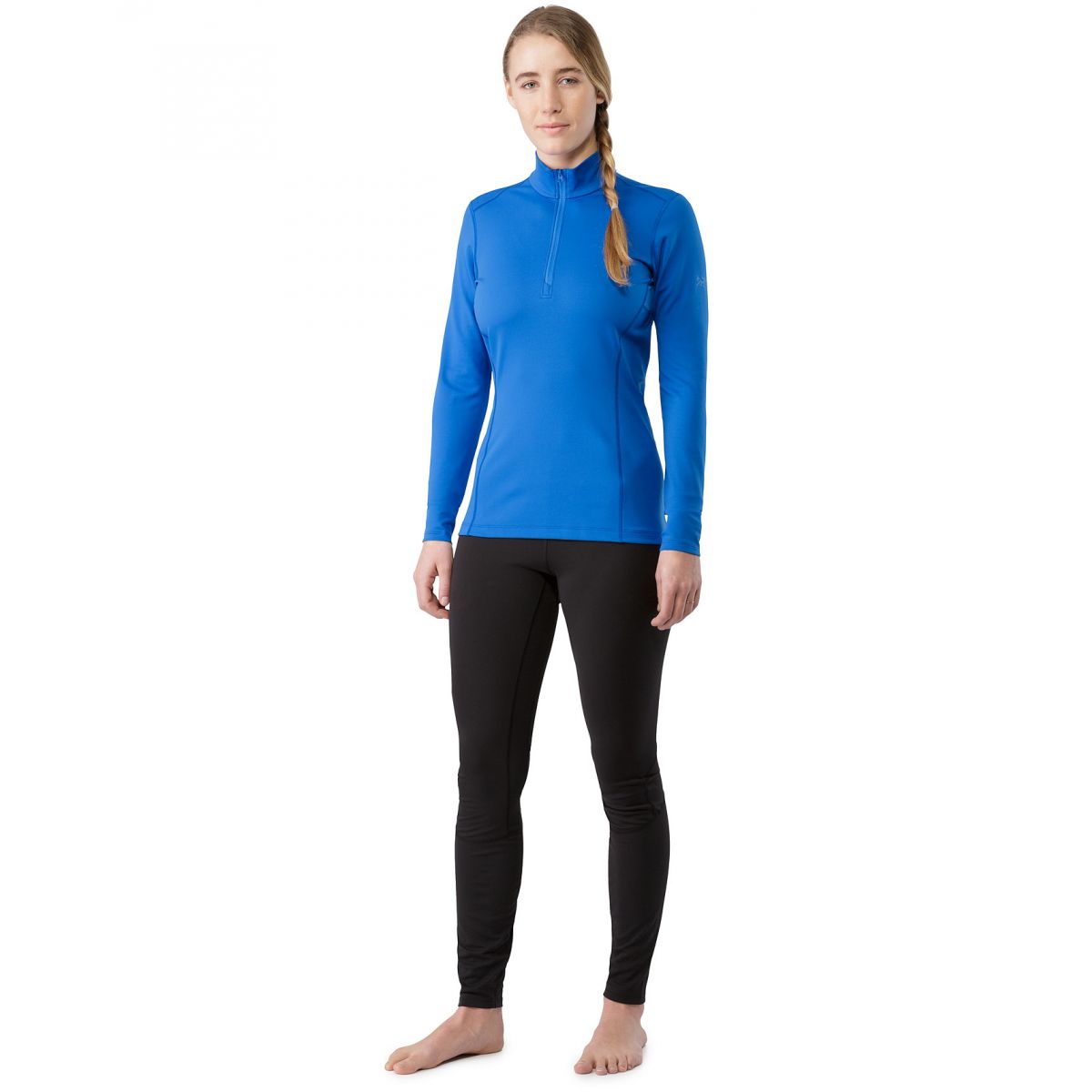 Koszulka ARC'TERYX PHASE AR ZIP NECK LS WOMEN'S - Sklep Polarpsort