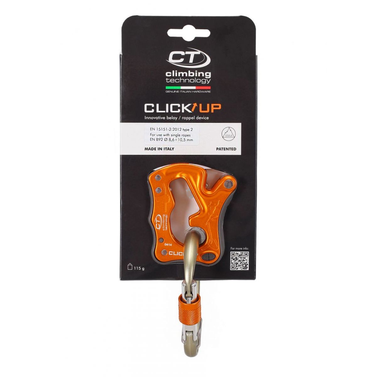Przyrząd asekuracyjny CLIMBING TECHNOLOGY CLICK-UP KIT - Polarsport.pl