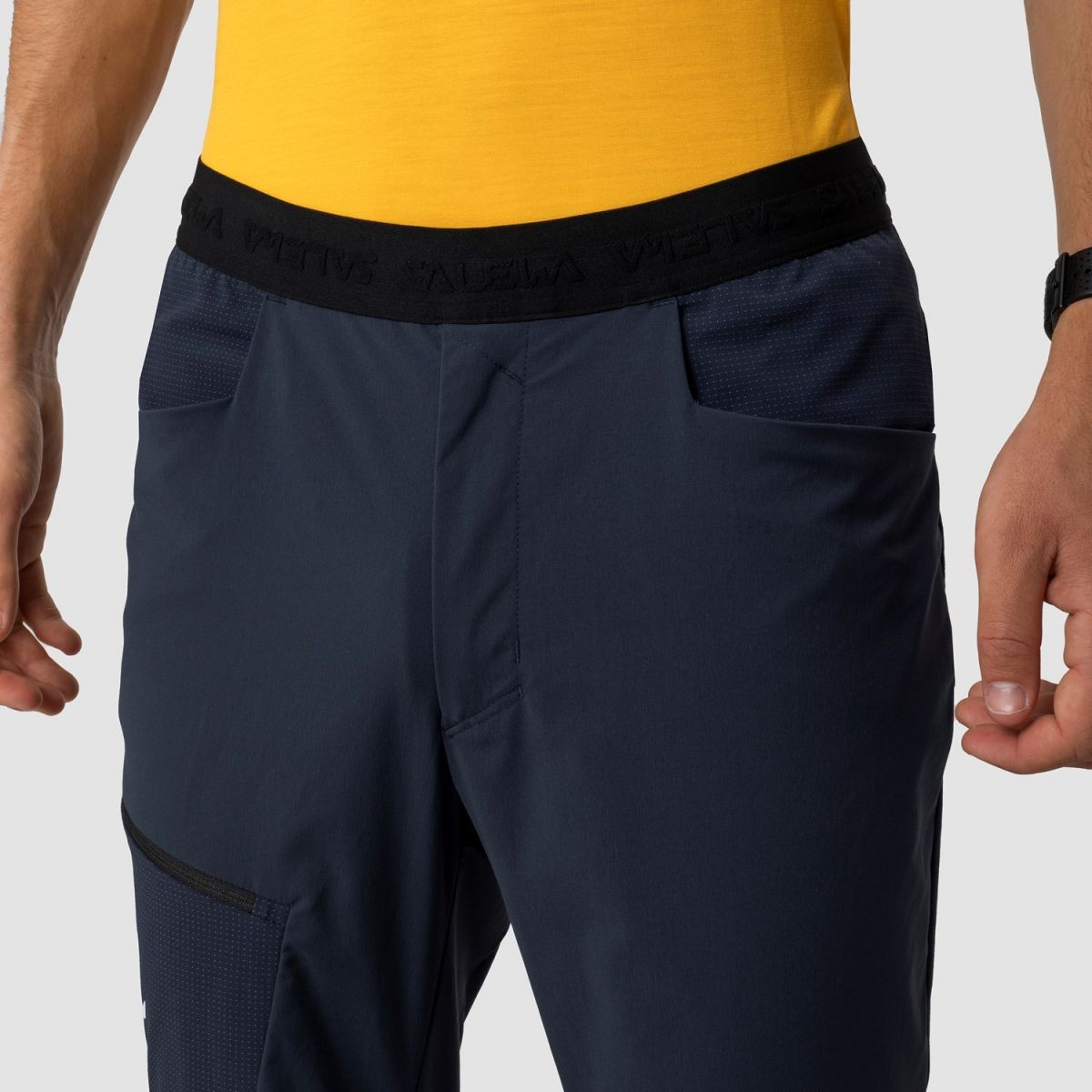 Spodnie wspinaczkowe męskie SALEWA AGNER 2 LIGHT DST - sklep Polarsport.pl