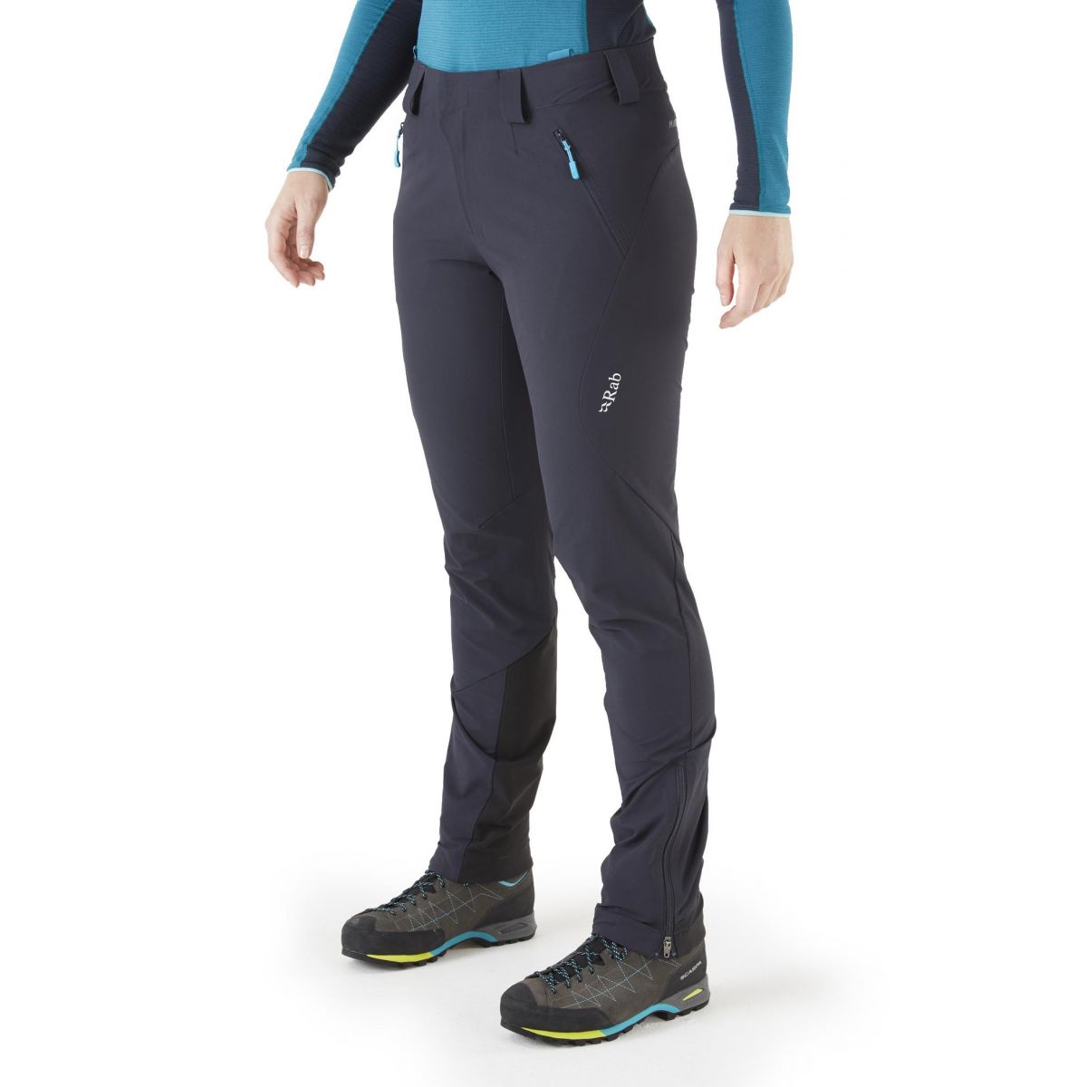 Spodnie RAB ASCENDOR AS WOMEN'S SAGANO GREEN - sklep Polarsport.pl